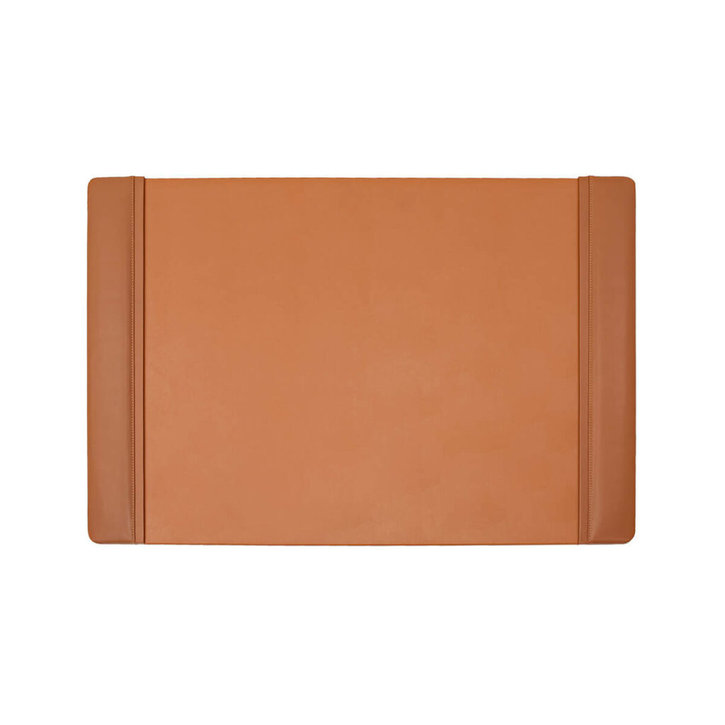 Leather Desk Pad (25.5 x 17.25) (Tan) – OfficeAccessoriesPlus